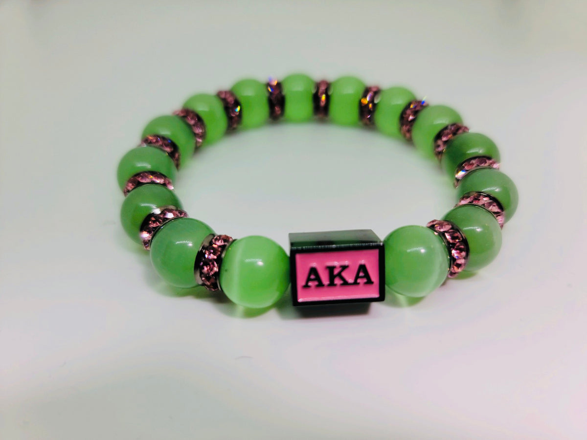 AKA Bracelet Green – The King McNeal Collection