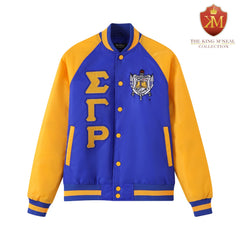 Sigma Gamma Rho Bomber Jacket Custom Lining – The King McNeal Collection