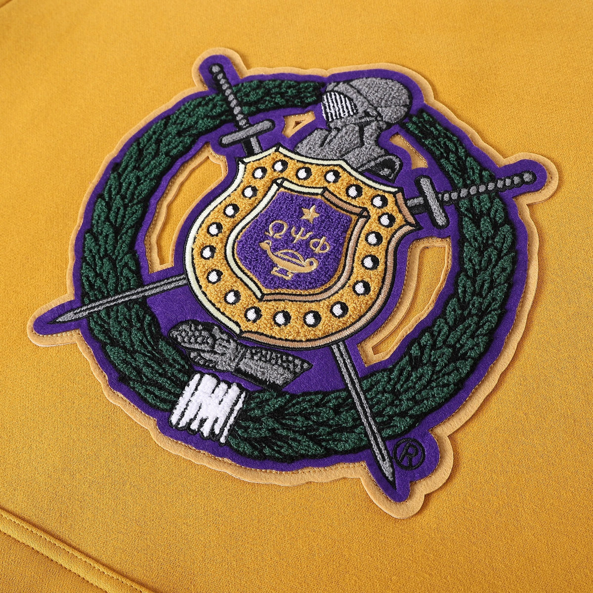 Omega Crest Chenille Crewneck – The King McNeal Collection
