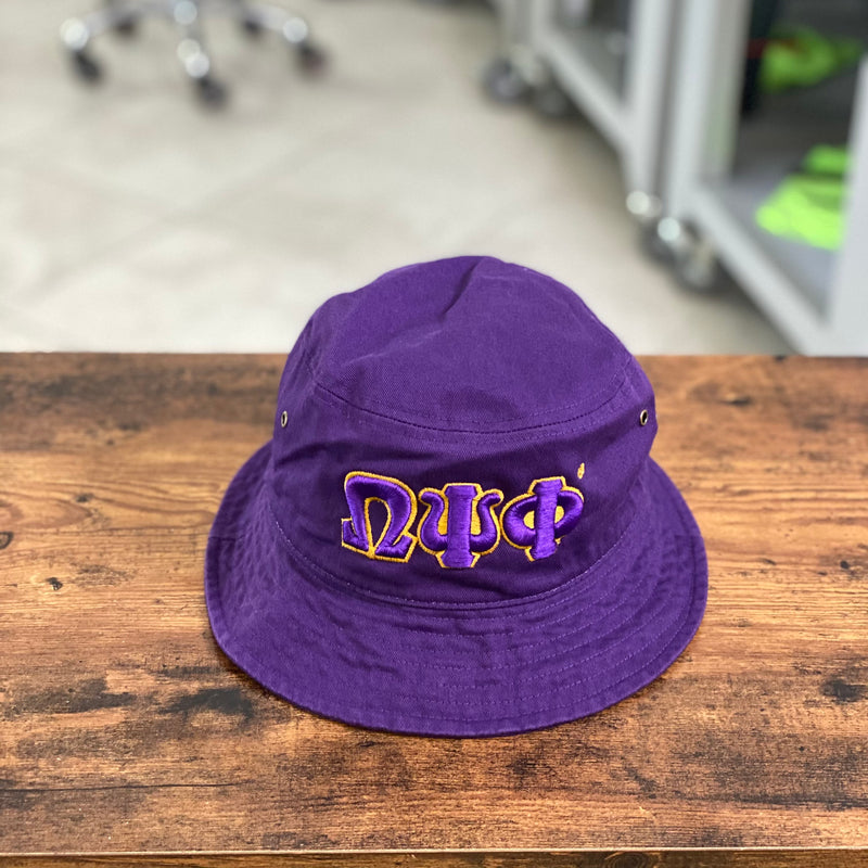 Omega Purple Bucket Hat – The King McNeal Collection