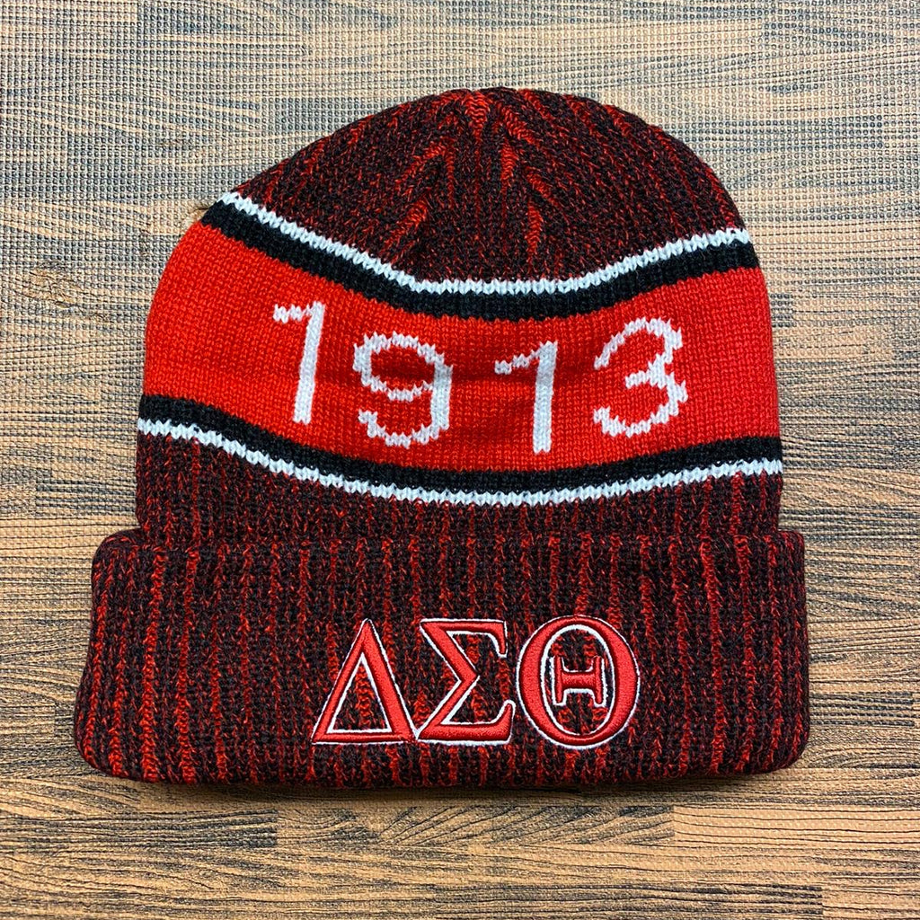 Black Delta Beanie Hat no Pom – The King McNeal Collection