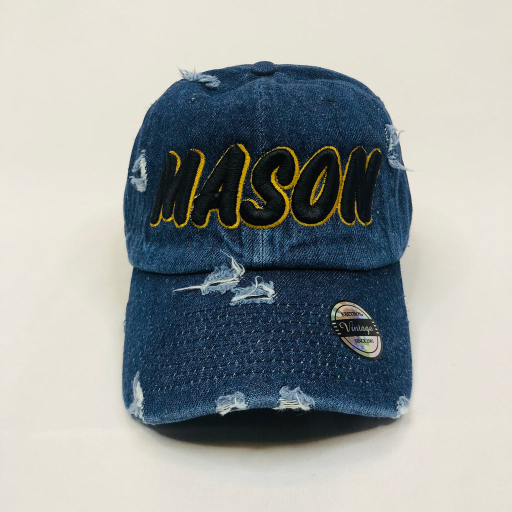 Mason Dark Denim Hat – The King McNeal Collection