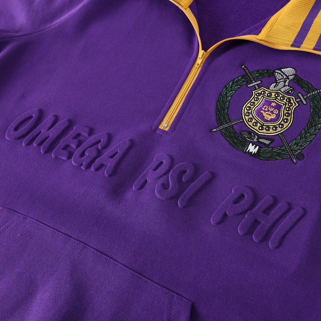 Omega Quarter Zip Sweatshirt – The King McNeal Collection
